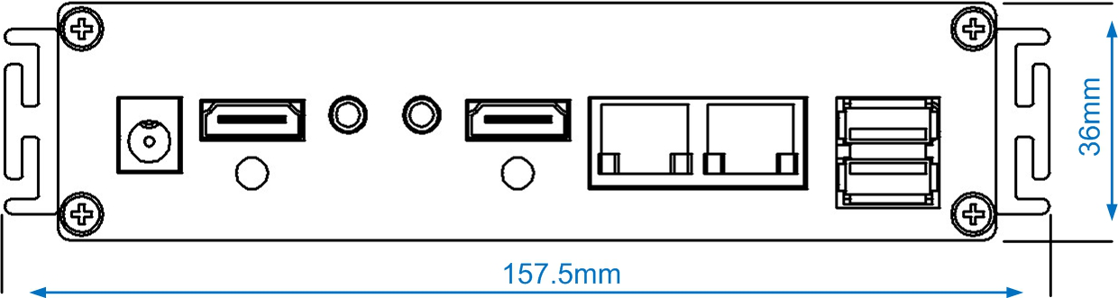 PM70MA/00-2H IP Matrix Switcher,with 2ch HDMI output, resolution up to ...